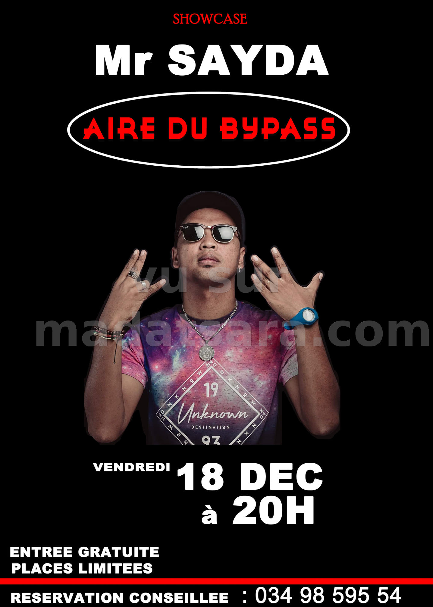 Mr Sayda - Evénements