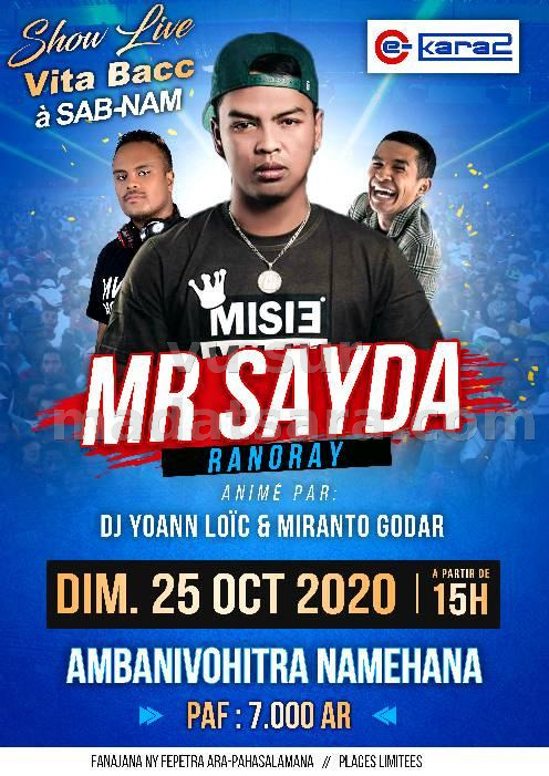 Mr Sayda‍ show live vita bacc Sab-Nam